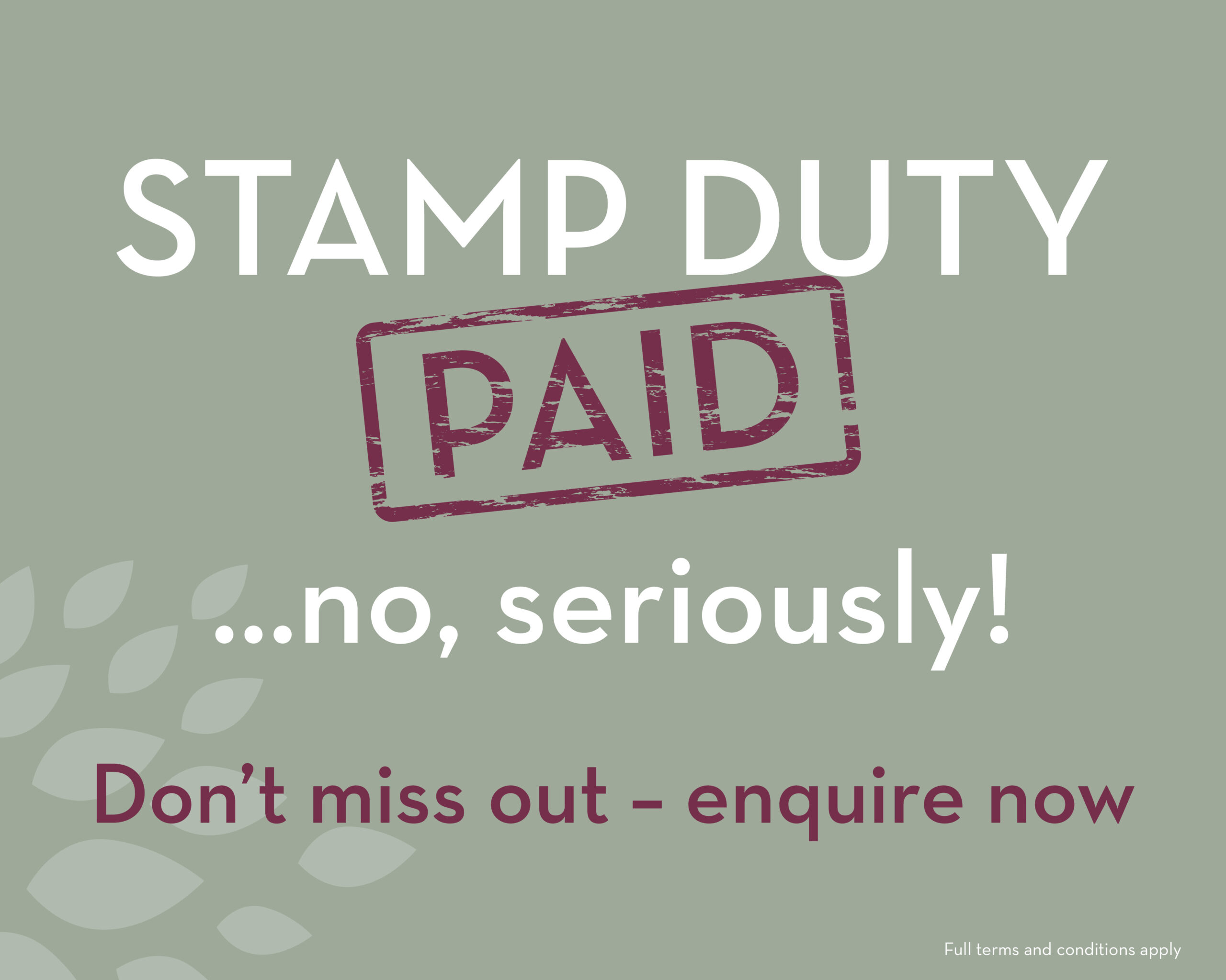 Stamp Duty Paid on new build homes | Genesis Homes